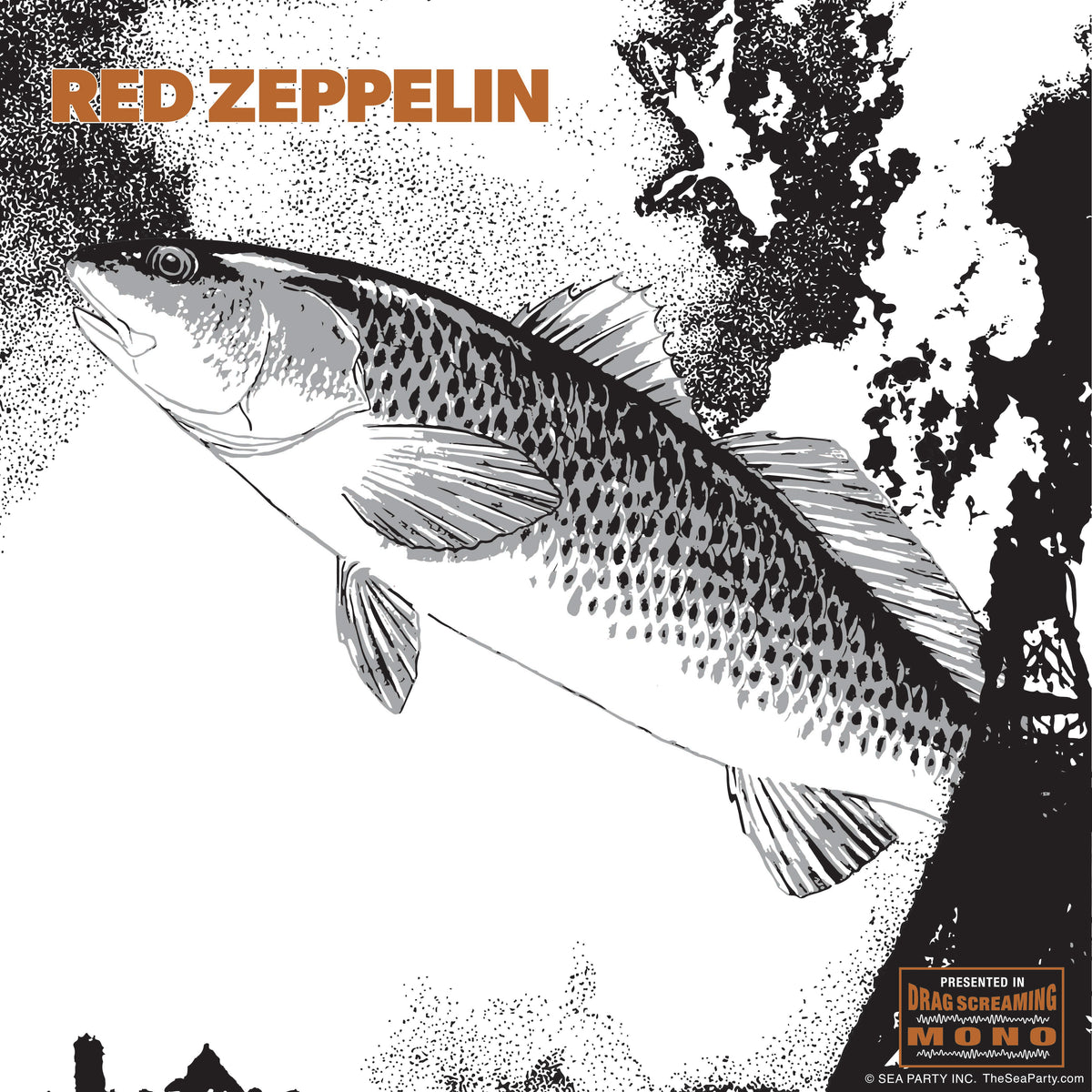Red Zeppelin Art Print – The Sea Party